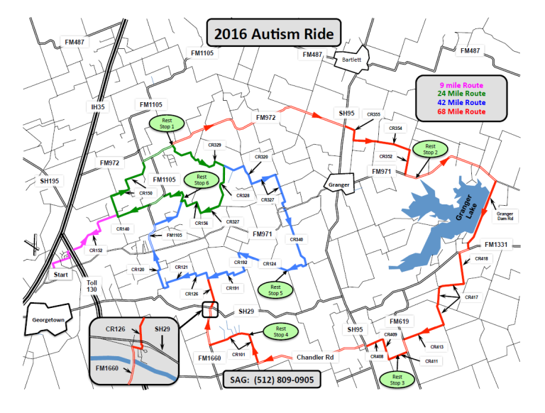 map – Autism Society of Texas