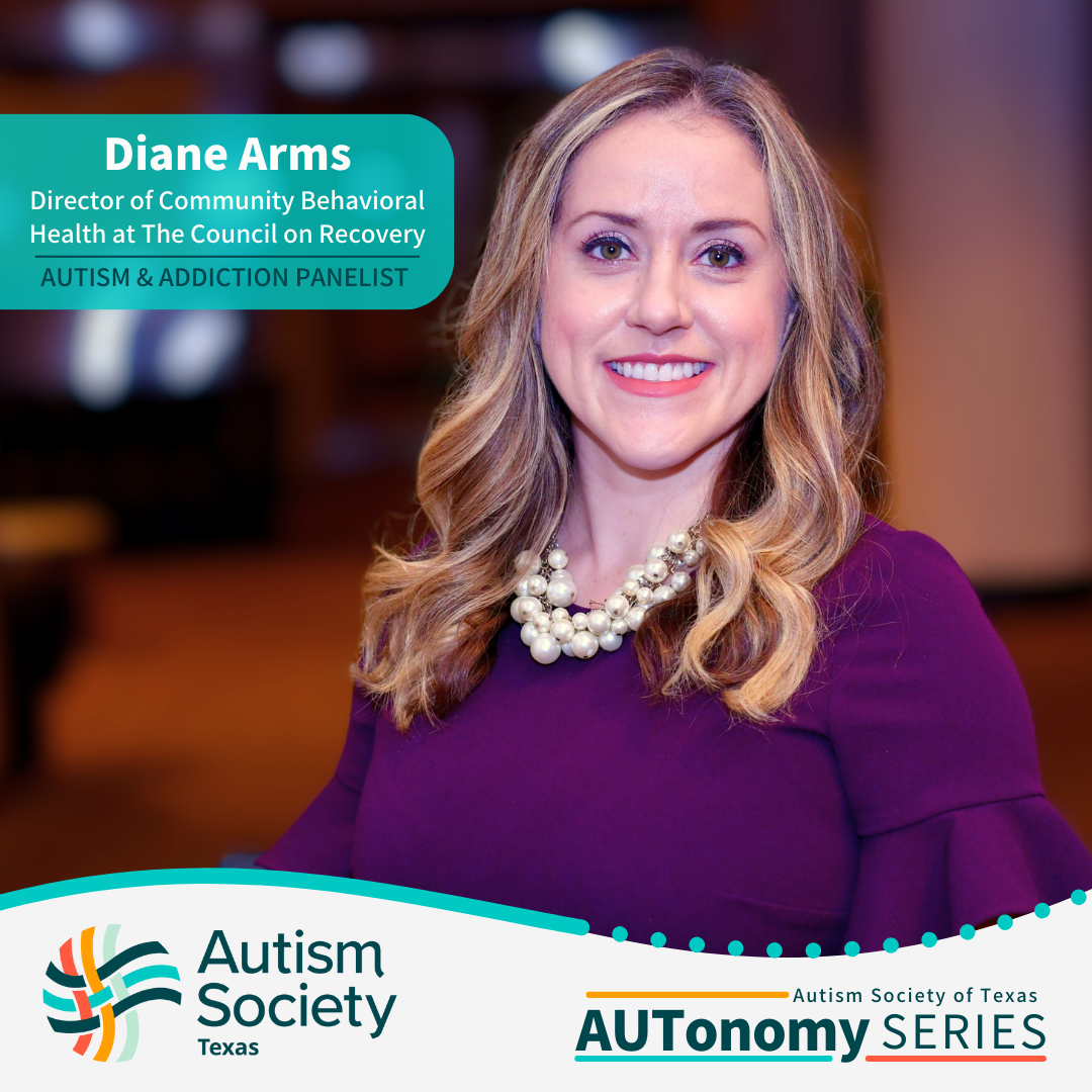 AUTonomy Discussion, “Autism & Addiction” Welcomes Diane Arms To Our ...